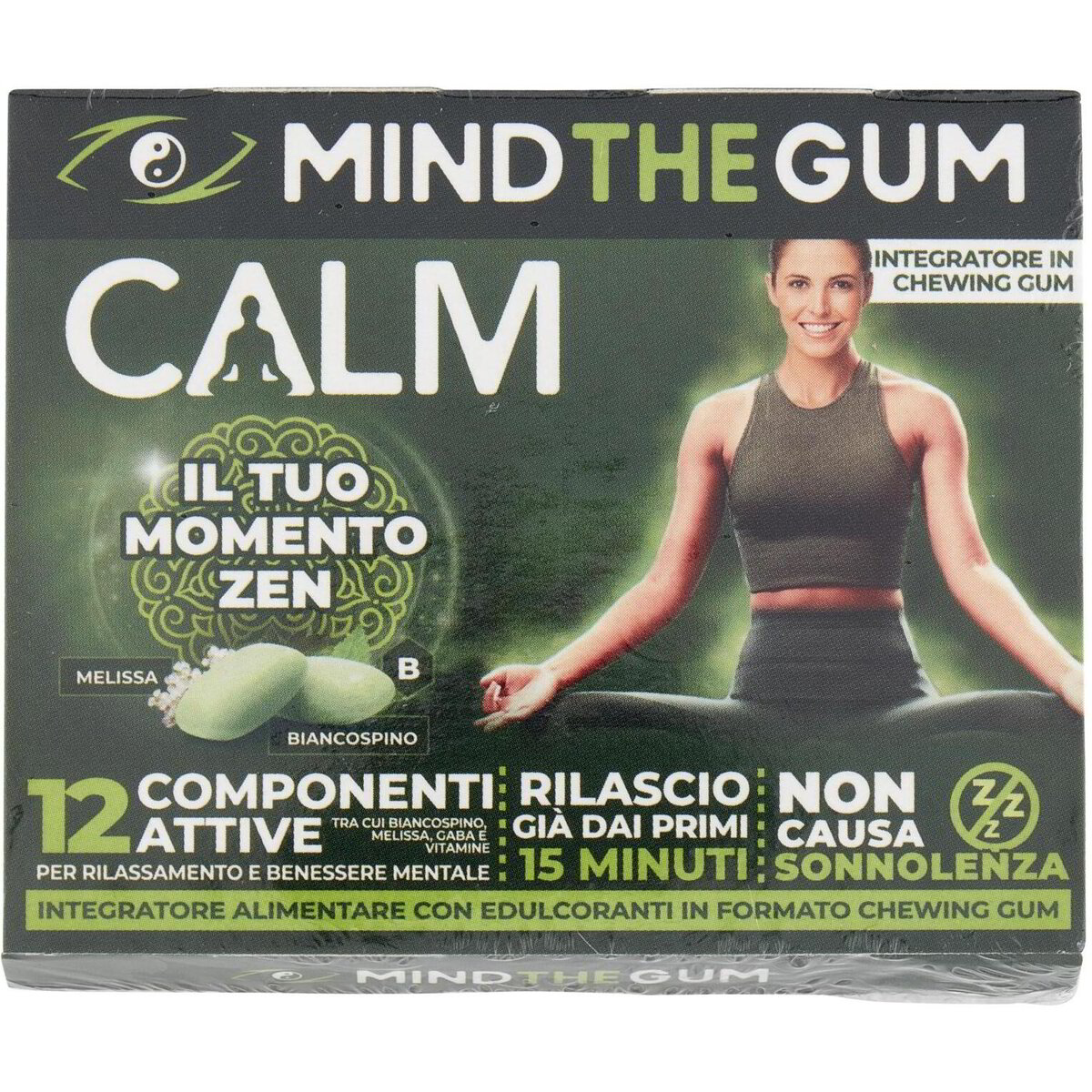 Mind The Gum Calm gomme confettate 9 x 2,35 g Mind The Gum | IperDrive