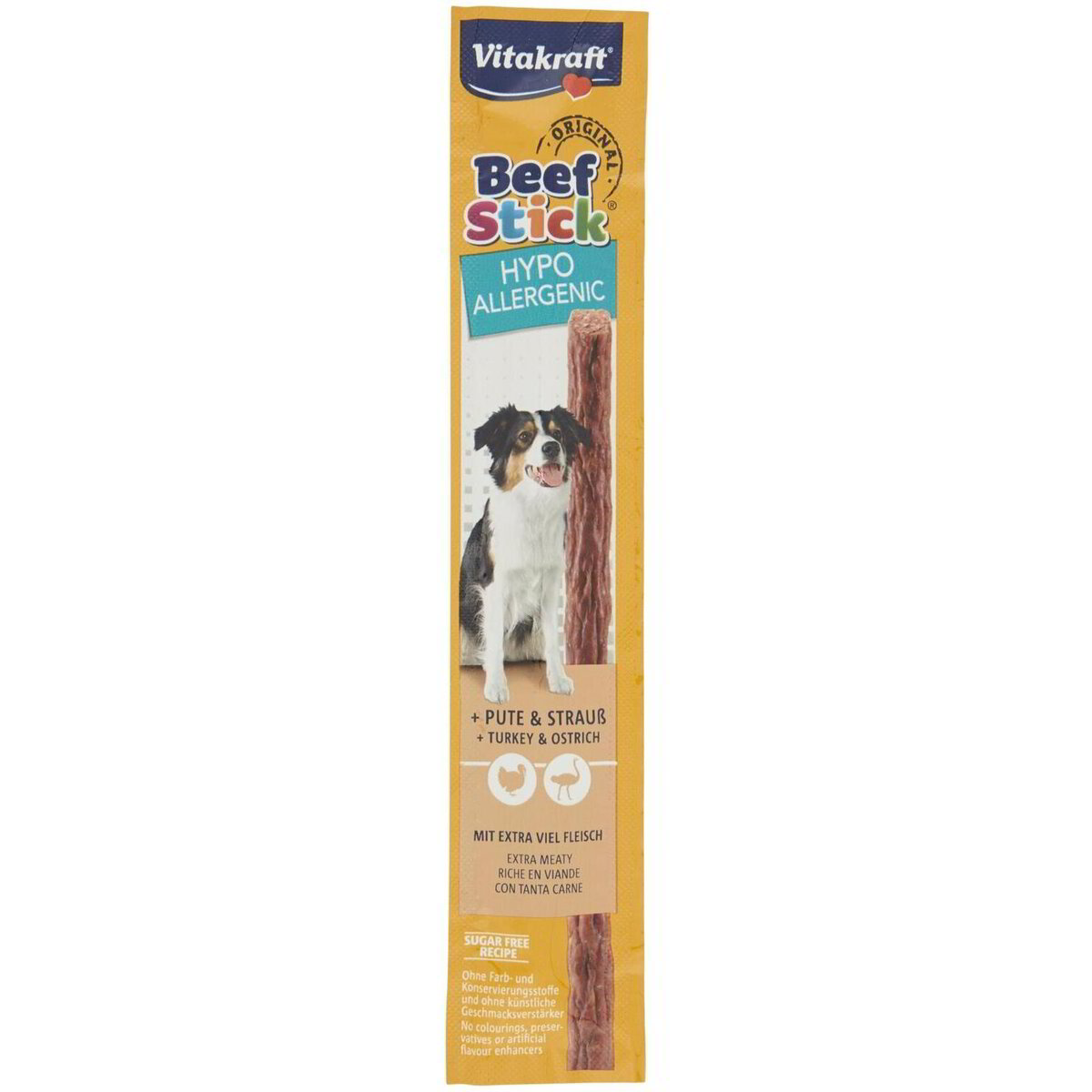 Vitakraft Beef Stick Hypo Allergenic + Turkey & Ostrich 12 g Vitakraft ...