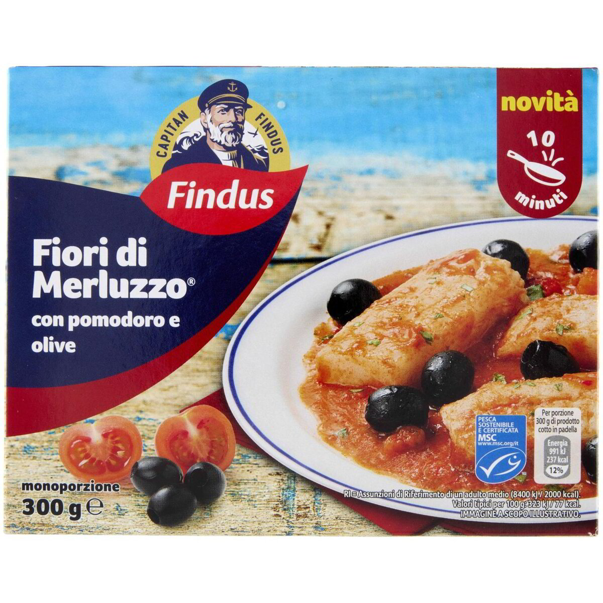 Capitan Findus Fiori Di Merluzzo con pomodoro e olive 300 g Capitan ...