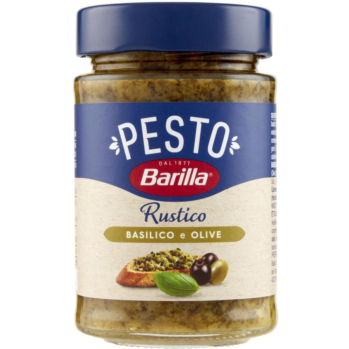 Barilla Pesto Rustico Basilico e Olive Pasta e Bruschetta 200 g Barilla ...