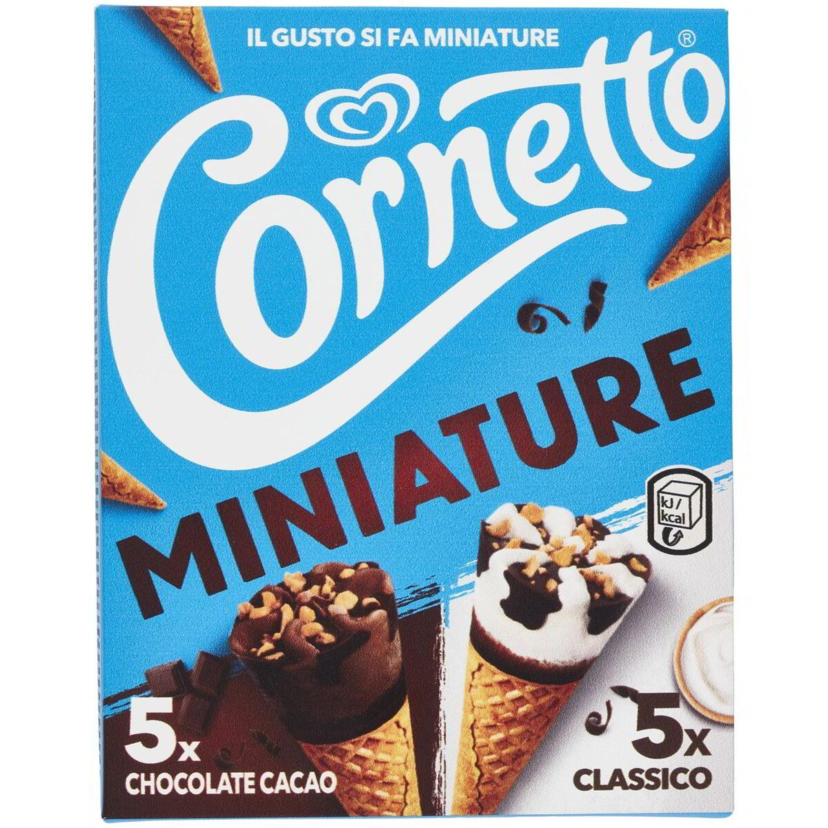 Cornetto Algida Miniature 5 Classico 5 Chocolate Cacao 190 g Cornetto ...