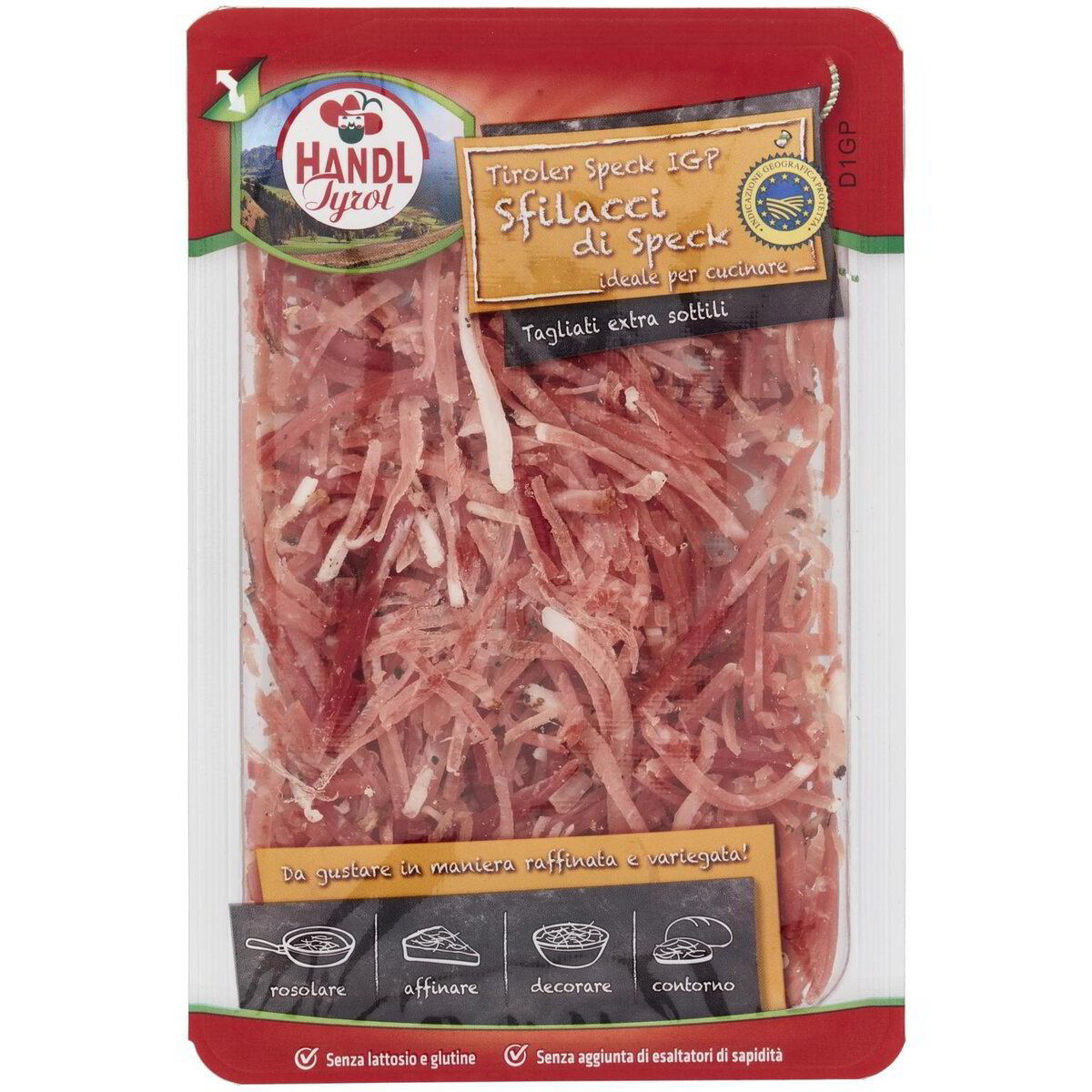 Handl Tyrol Tiroler Speck IGP Sfilacci di Speck 60 g Handl Tyrol ...