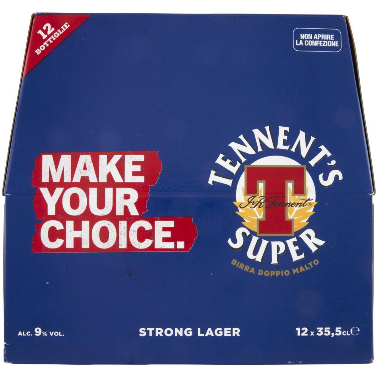 TENNENT'S SUPER bottiglia 12x35,5cl Tennent's Super | IperDrive