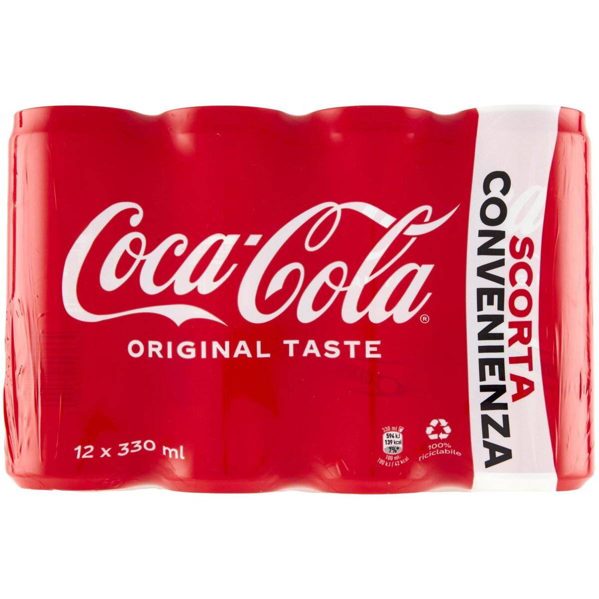 Coca-Cola lattina sleek 12 x 33cl Coca-Cola Original | IperDrive