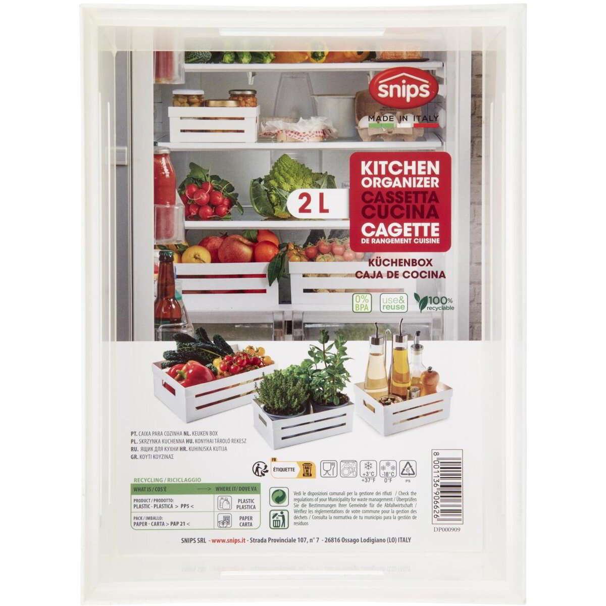 snips Cassetta Cucina 2 L snips | IperDrive