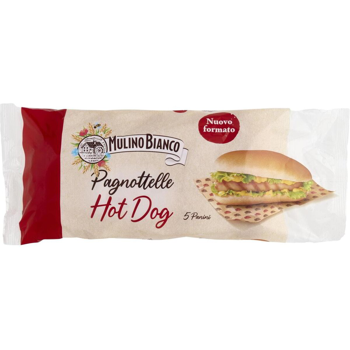 Mulino Bianco Pagnottelle Hot Dog Pane Ideale per Panini 5 pezzi 270g ...