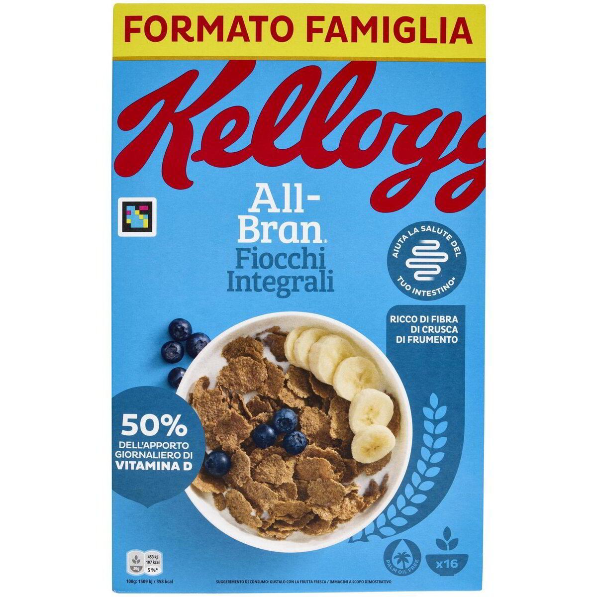 Kellogg's All-Bran Fiocchi Integrali 500 g Kellogg's | IperDrive
