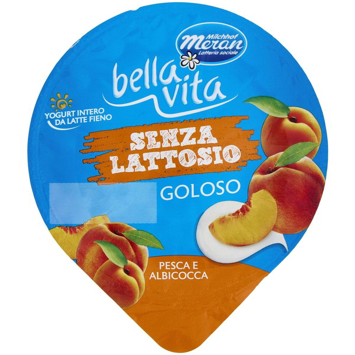 bella vita Yogurt Intero da Latte Fieno Senza Lattosio Goloso Pesca e ...