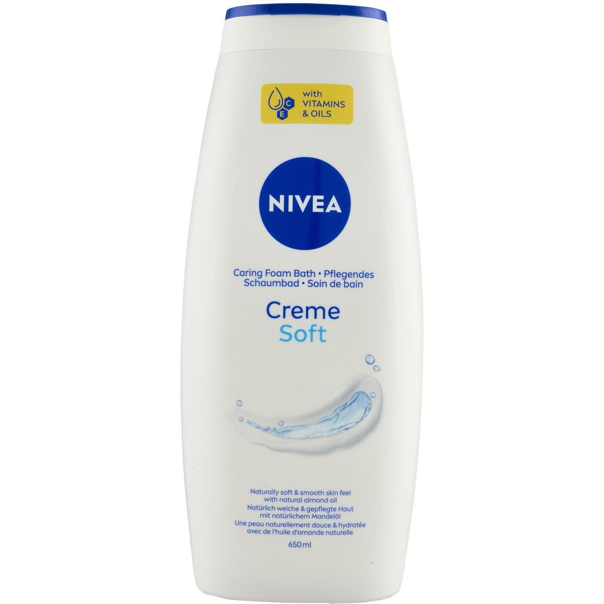 Nivea Creme Soft Caring Foam Bath 650 ml Nivea | IperDrive