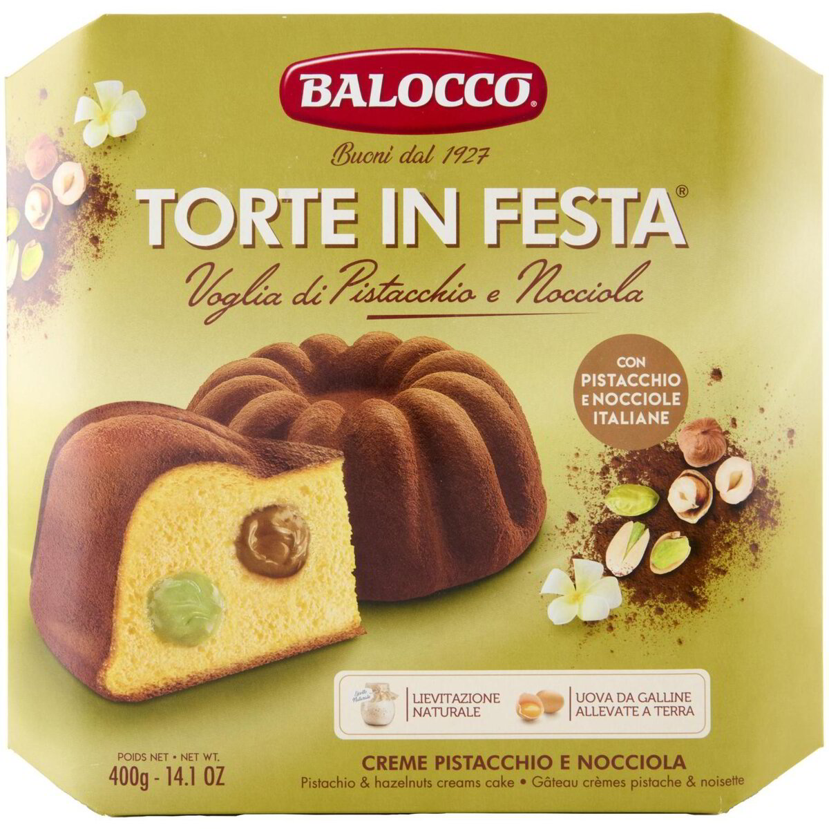 Balocco Torte in Festa Voglia di Pistacchio e Nocciola 400 g Balocco ...