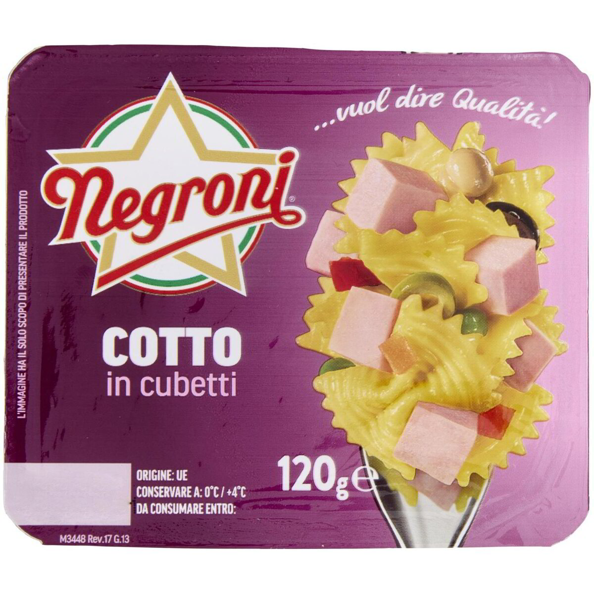 Negroni Cotto in Cubetti 120 g Negroni | IperDrive