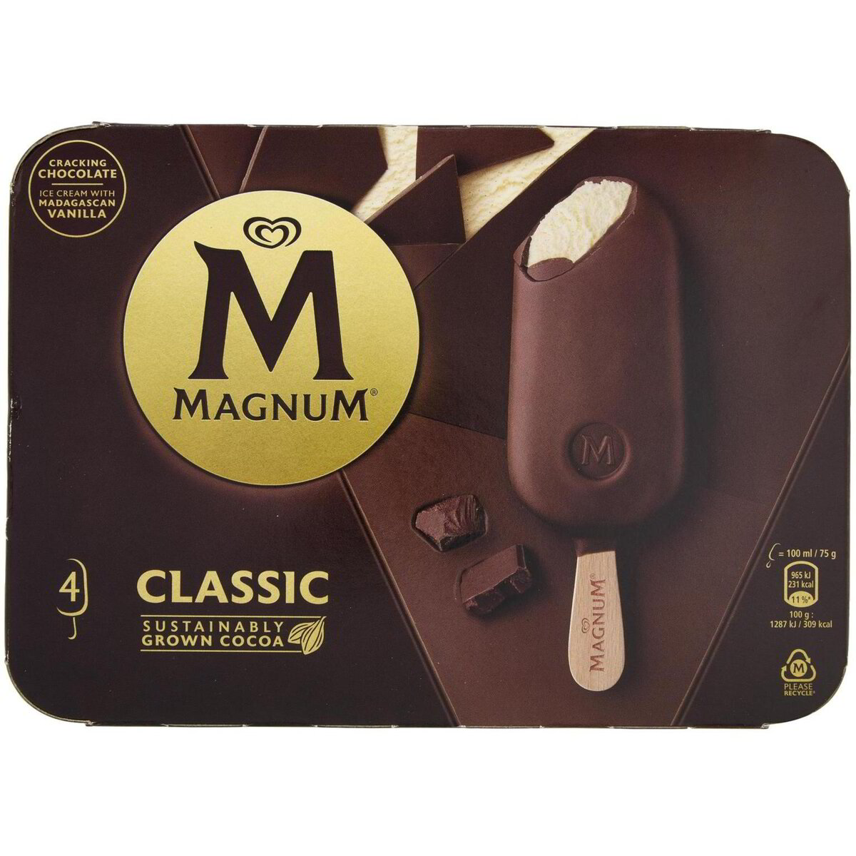 Magnum Classic 4 gelati 300 g Magnum | IperDrive