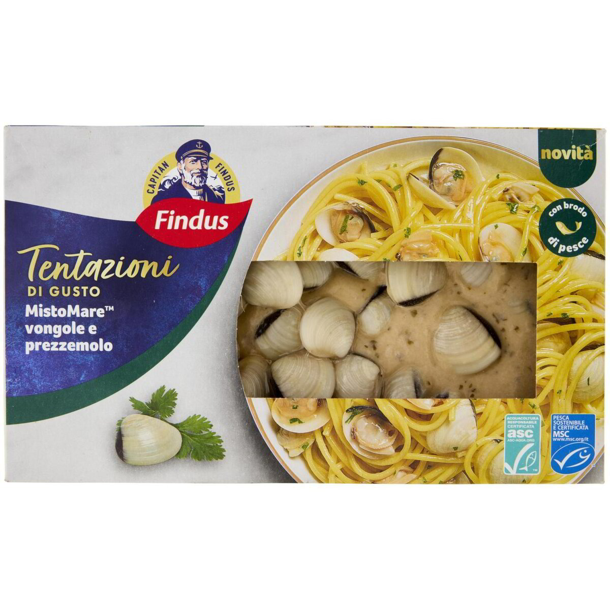Capitan Findus Tentazioni di Gusto Misto Mare vongole e prezzemolo 400 ...