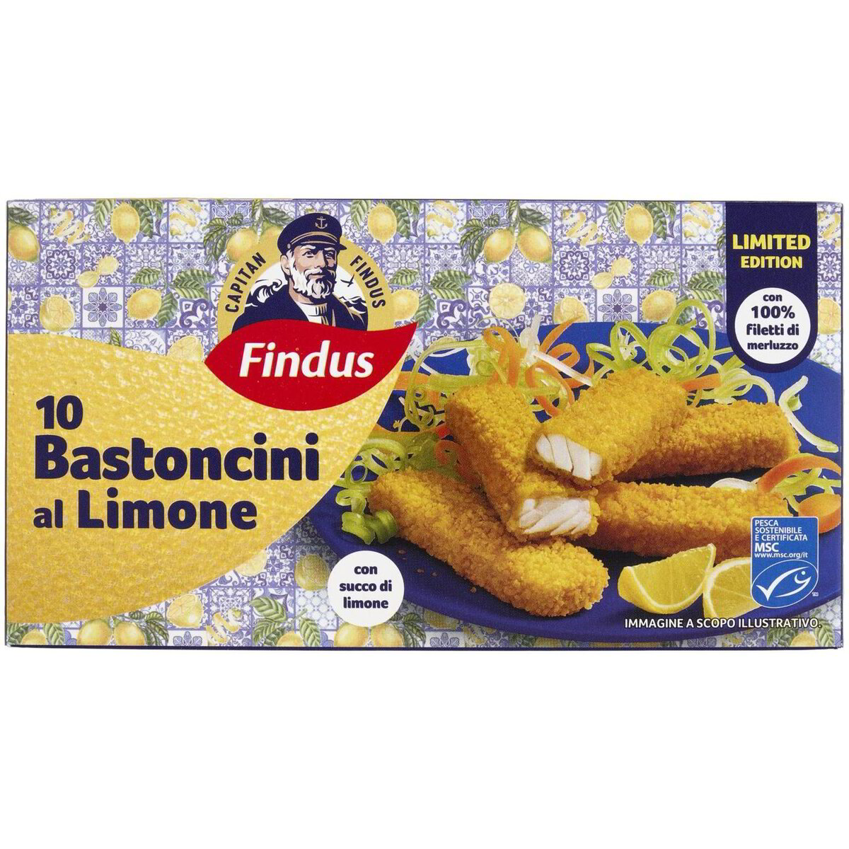 Capitan Findus 10 Bastoncini al Limone 250 g Capitan Findus | IperDrive