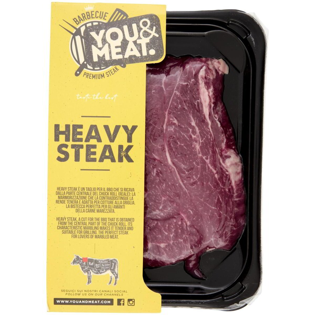 You&Meat Heavy Steak 0,300 kg You&Meat | IperDrive