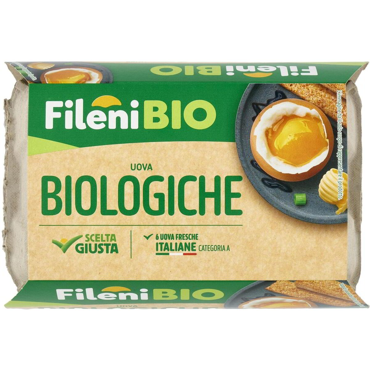 Fileni Bio Uova Biologiche 6 Uova Fresche 320 g Fileni | IperDrive