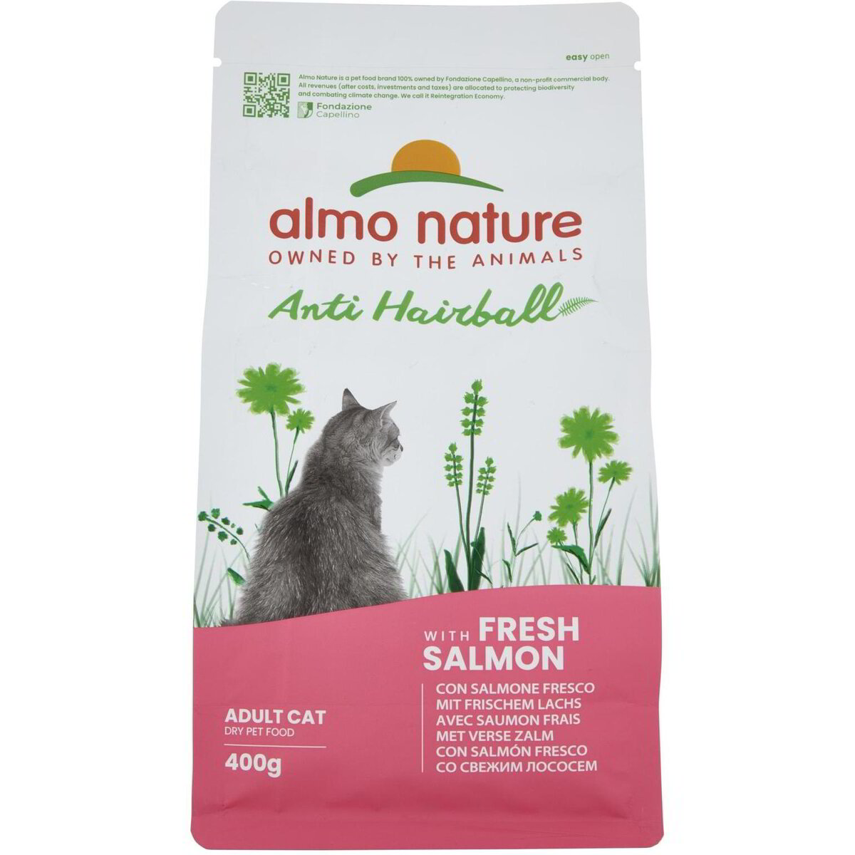 almo nature Anti Hairball Adult Cat con Salmone Fresco 400 g almo ...