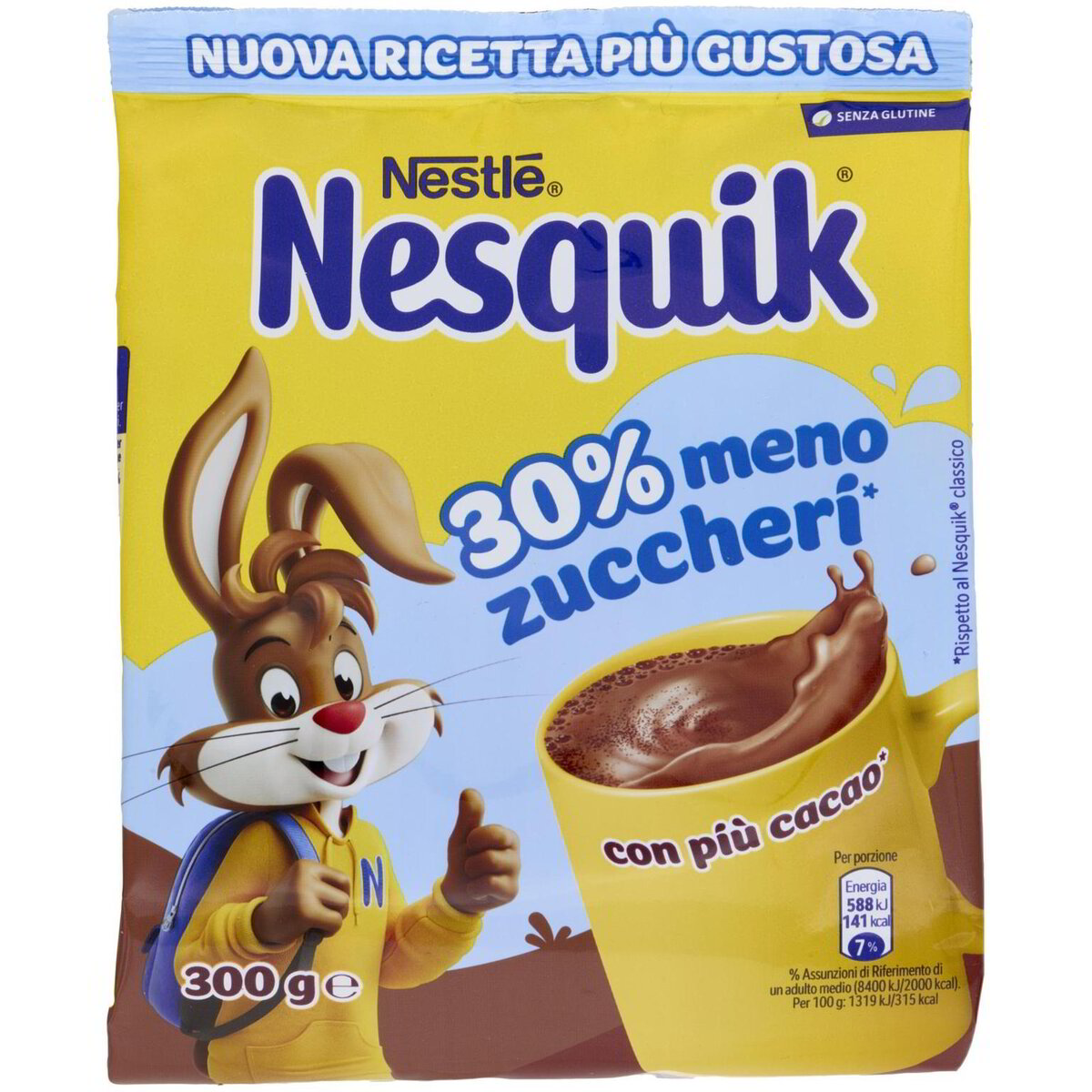 NESQUIK 30% Meno Zuccheri Preparato per Bevanda con Cacao Solubile ...