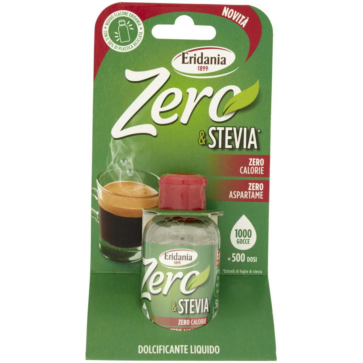 Eridania Zero & Stevia* Dolcificante Liquido 50 ml Eridania Zero ...