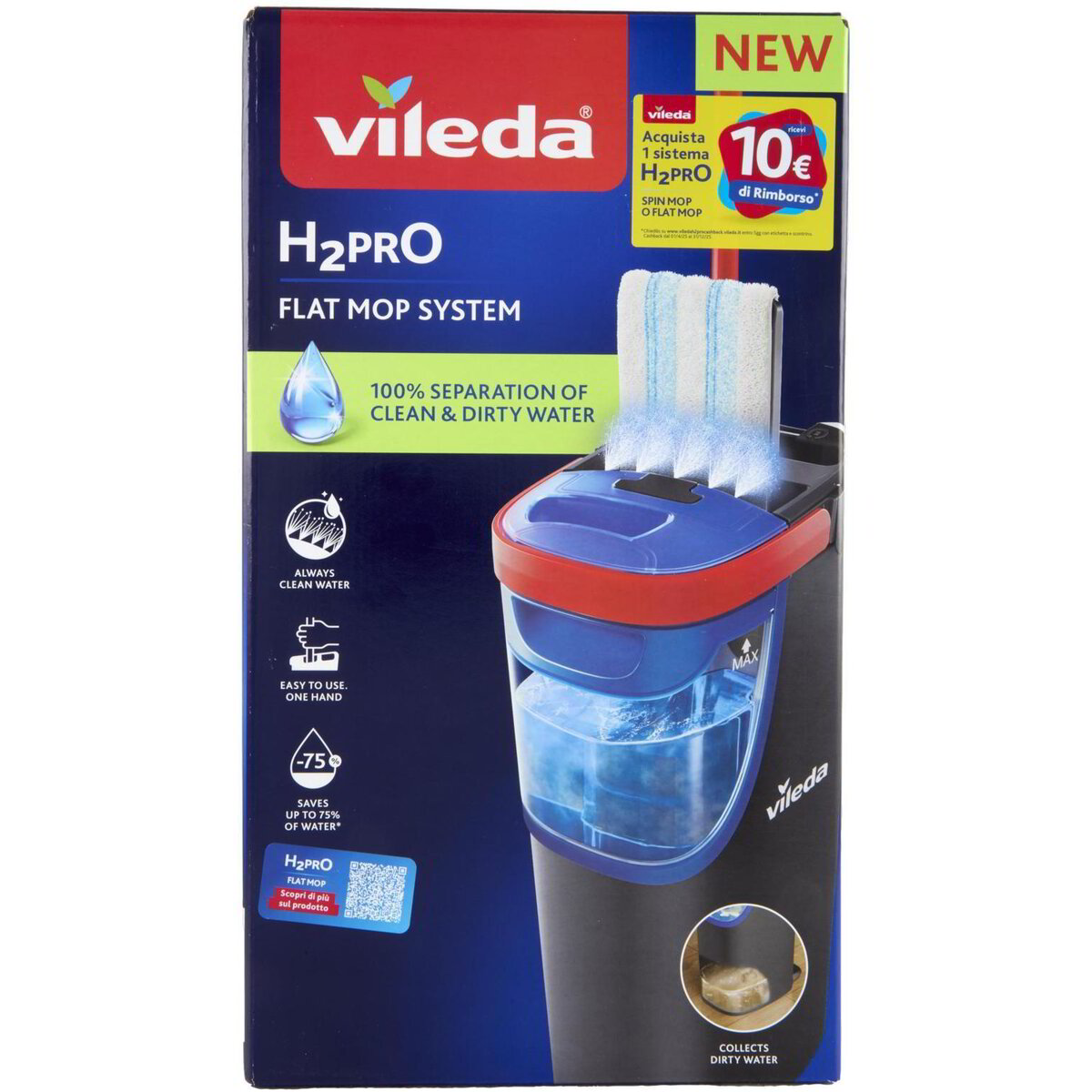 Vileda H2Pro Flat Mop Sistema Vileda | IperDrive