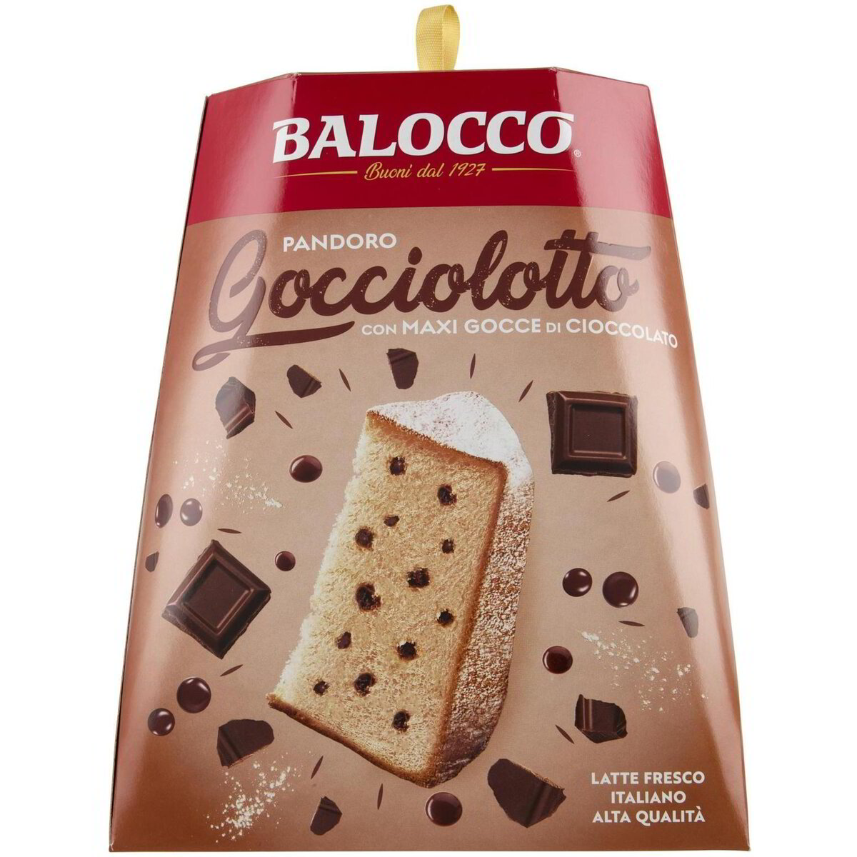 Balocco Pandoro Gocciolotto con Maxi Gocce di Cioccolato 800 g Balocco ...