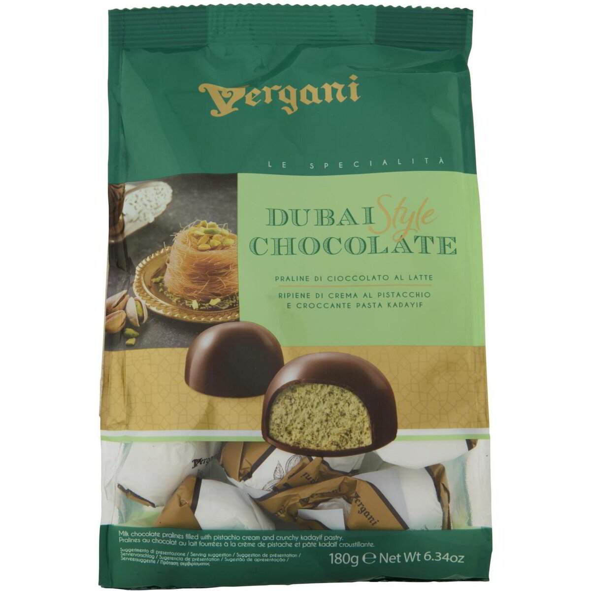 Vergani Le Specialità Dubai Style Chocolate Praline di Cioccolato al ...