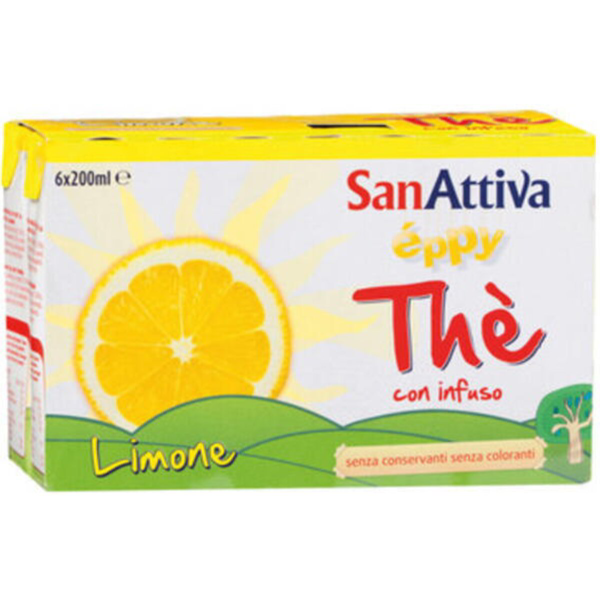 Thè in brik con infuso gusto limone Sanattiva | IperDrive