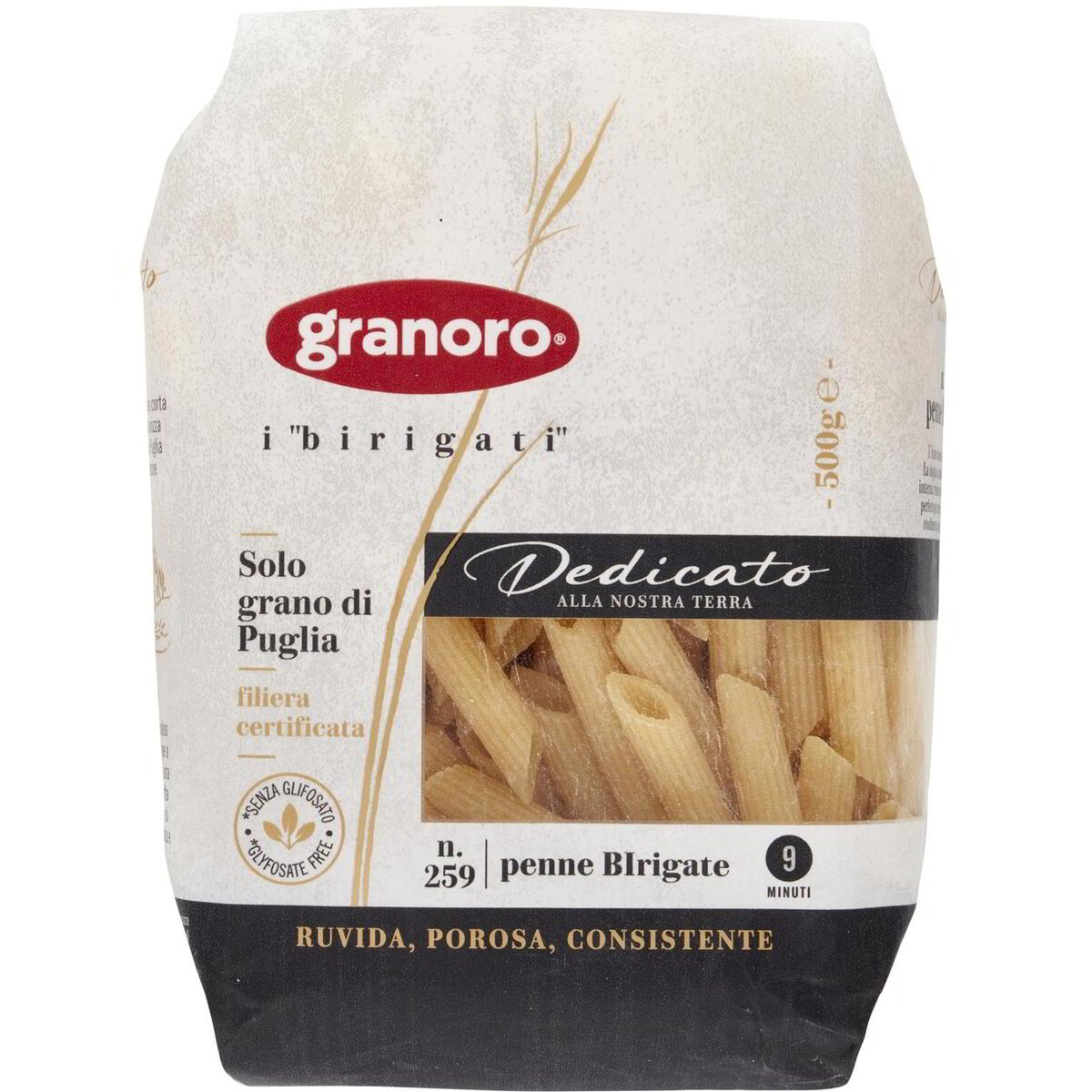 granoro Dedicato n. 259 penne Birigate 500 g granoro | IperDrive