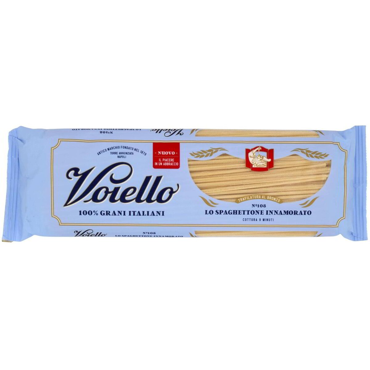 Voiello Pasta Lo Spaghettone Innamorato N°108 Grani 100% Italiani ...