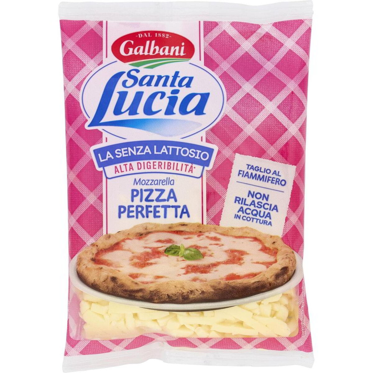 Galbani Santa Lucia la Senza Lattosio Mozzarella Pizza Perfetta 150 g ...