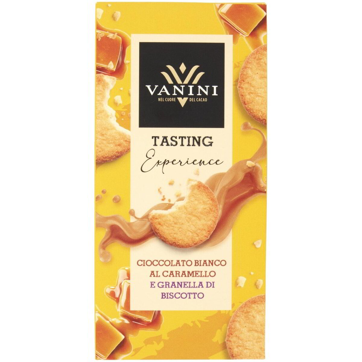 Vanini Tasting Experience Cioccolato Bianco al Caramello e Granella di ...