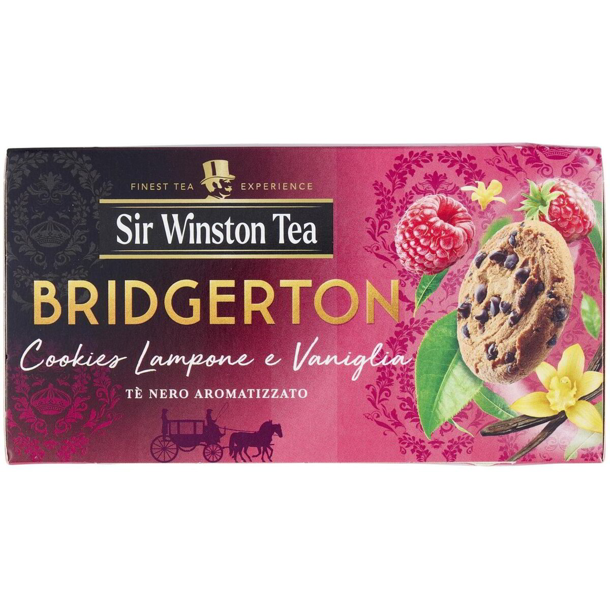 Sir Winston Tea Bridgerton Cookies Lampone e Vaniglia Tè Nero ...