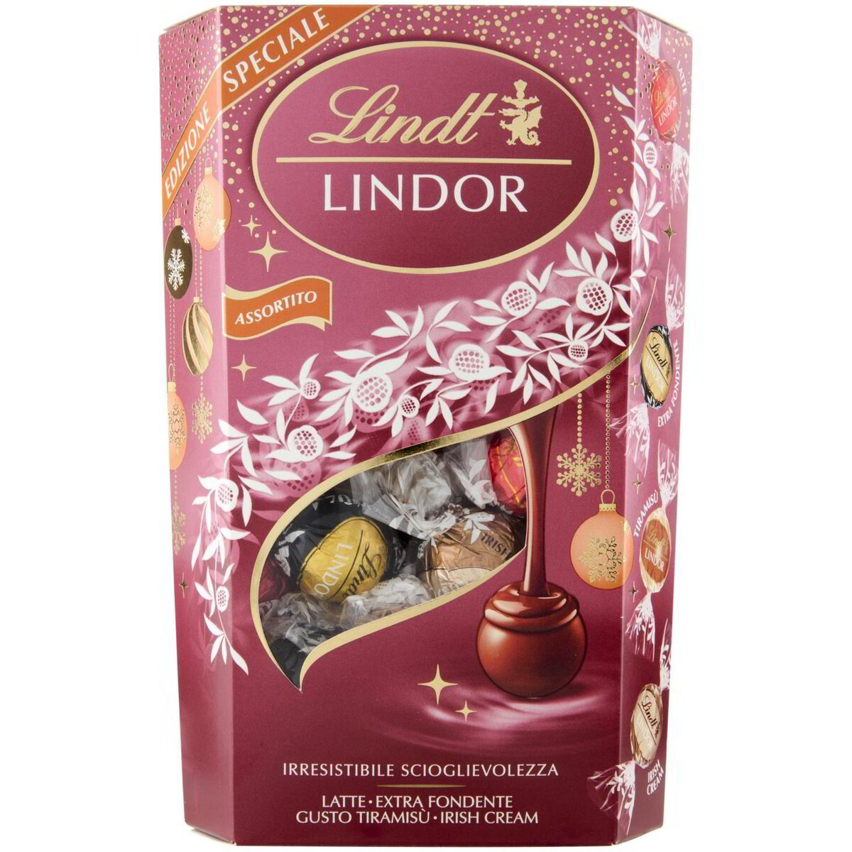 Lindt Lindor Cioccolatini assortiti Scatola limited edition Natale 337 g Lindt | IperDrive