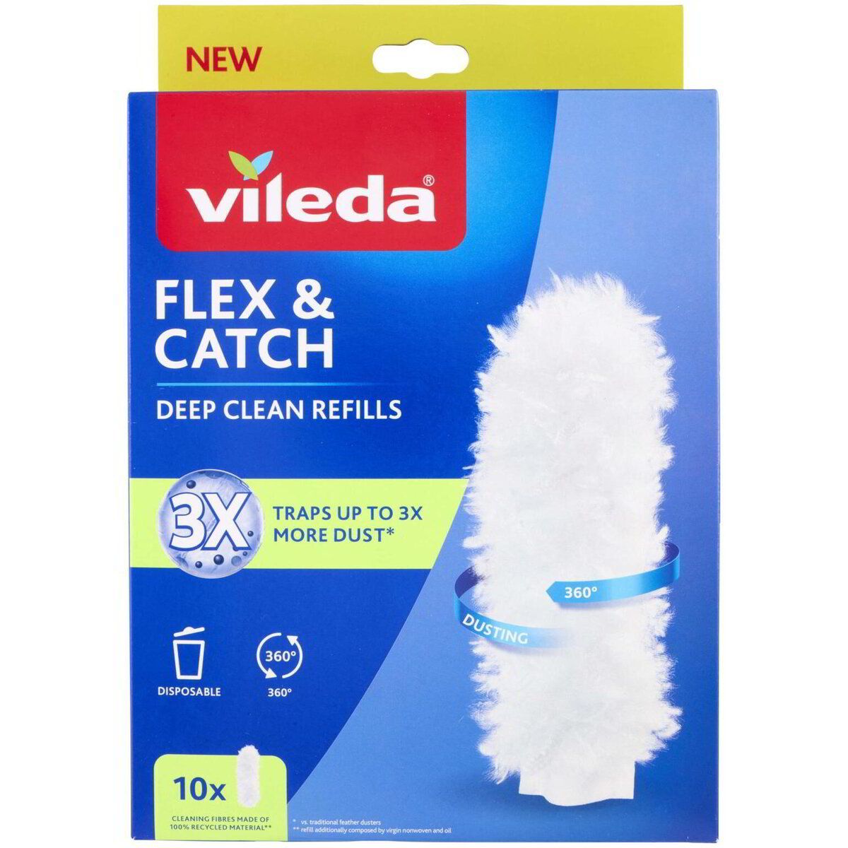 ileda Flex & Catch Dusting 10 ricambi Vileda | IperDrive