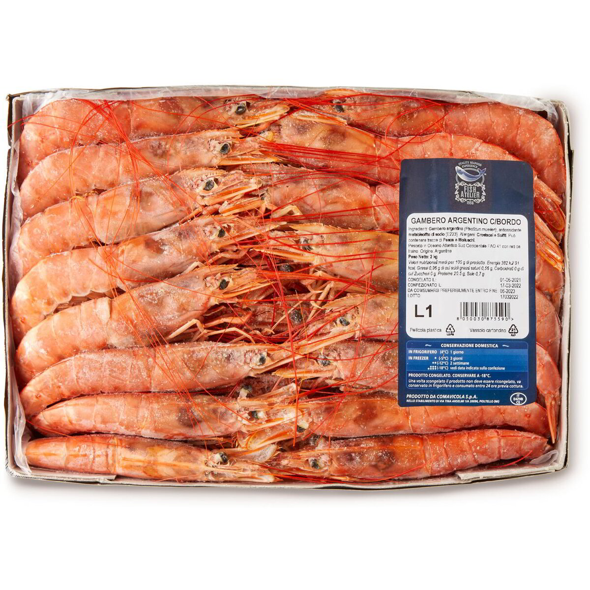 Gambero Argentino 2 KG Fish Atelier | IperDrive