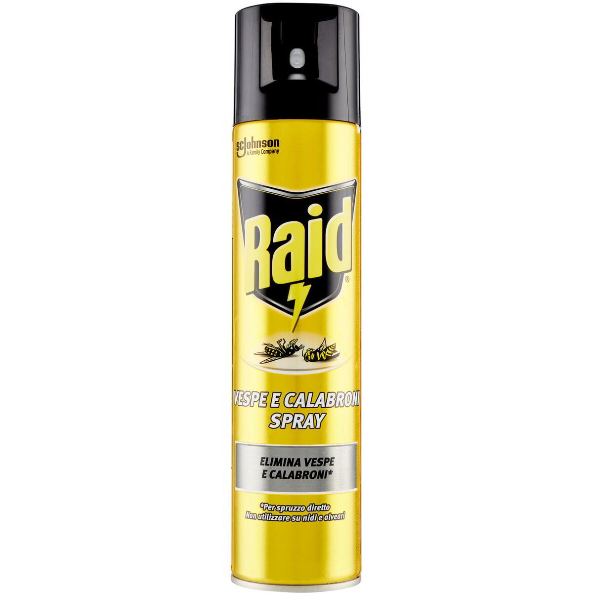 Raid Vespe e calabroni, spray aerosol, 1 bombola da 400 ml Raid | IperDrive
