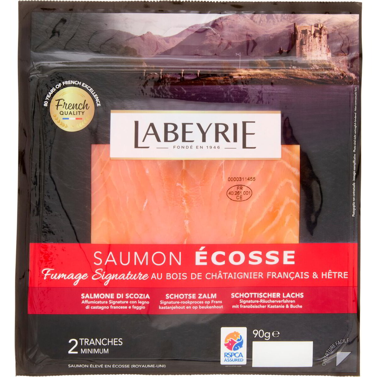 Labeyrie Salmone Affumicato di Scozia Fumage Signature 90 g Labeyrie ...