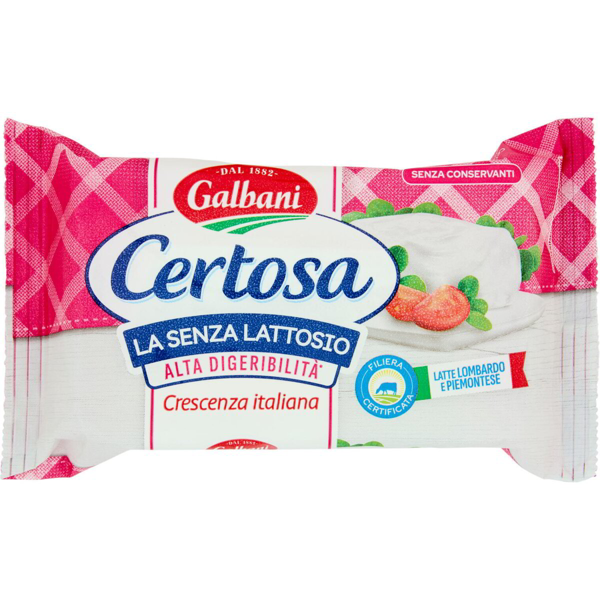 Galbani Certosa la Senza Lattosio Crescenza italiana 165 g Galbani ...