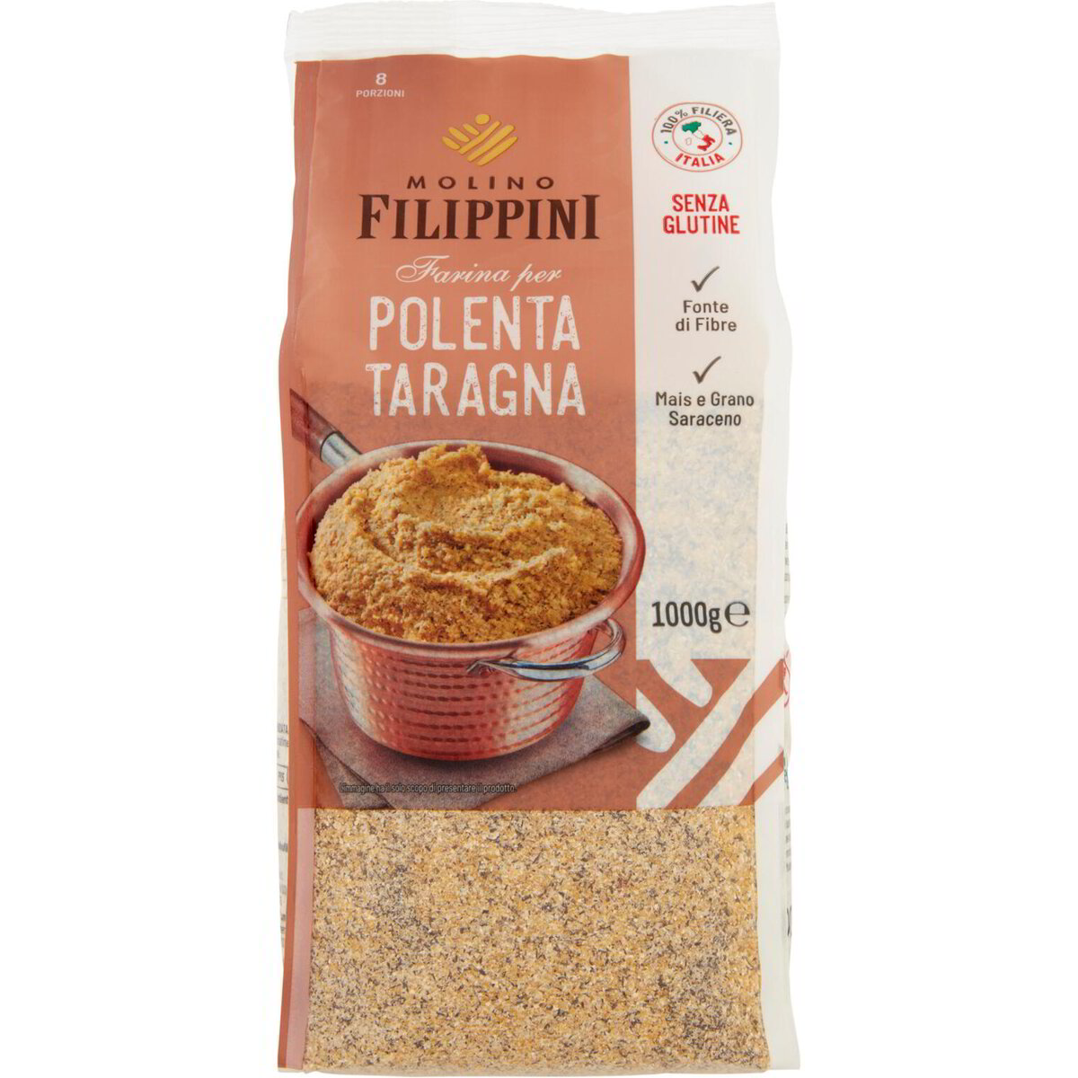 Molino Filippini Farina per Polenta Taragna 1000 g Molino Filippini ...