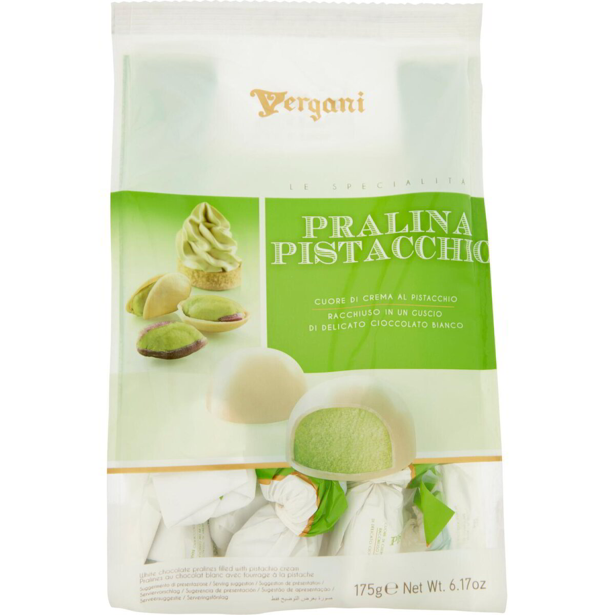 Vergani Le Specialità Pralina Piastacchio 175 g Vergani | IperDrive