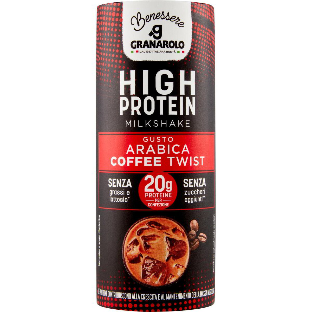 Granarolo Benessere High Protein Milkshake Gusto Arabica Coffee Twist ...