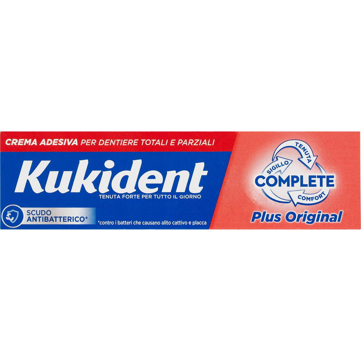 Kukident Complete Plus Original Crema Adesiva per Dentiere Totali e ...
