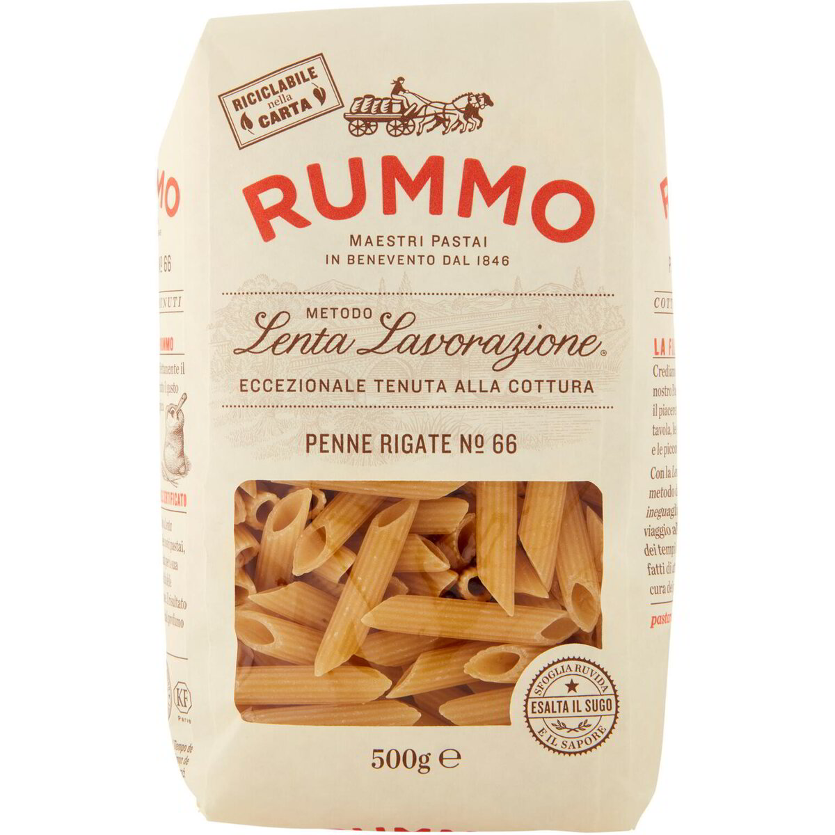 Rummo Penne Rigate N° 66 500 g Rummo | IperDrive