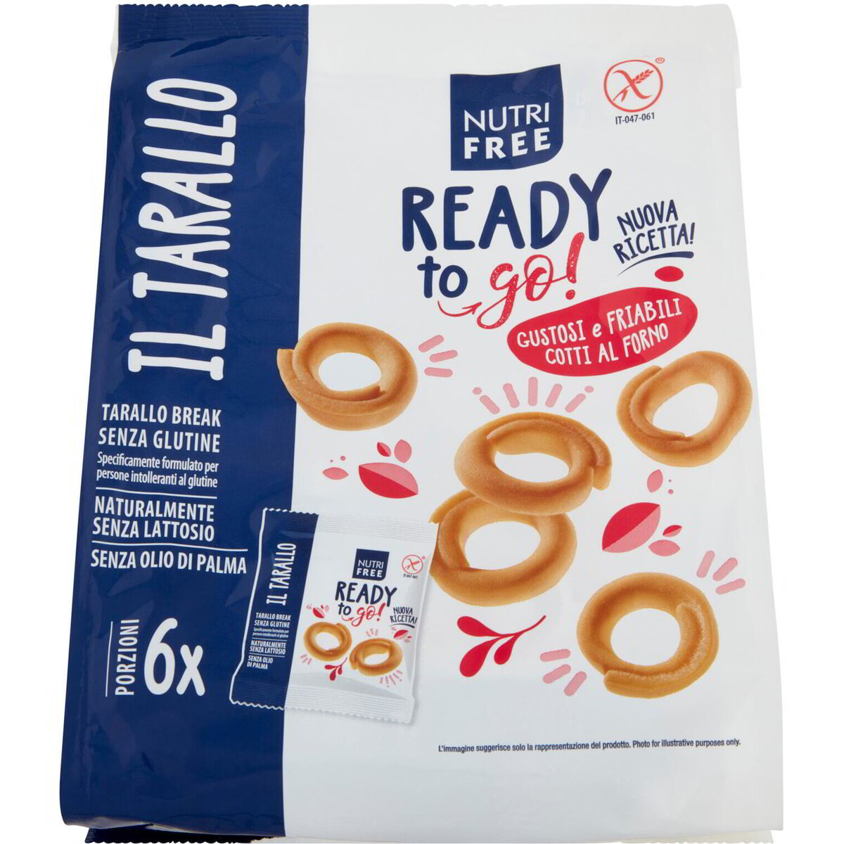 Nutrifree Ready to go! Il Tarallo 6 Porzioni 180 g Nutrifree | IperDrive