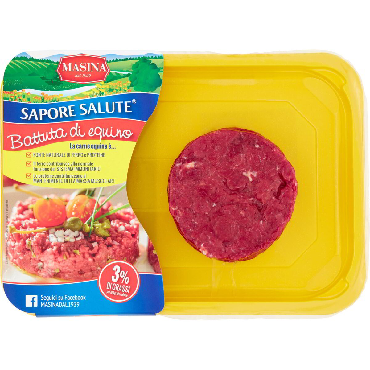 Masina Sapore Salute Battuta di equino 0,160 kg Masina | IperDrive