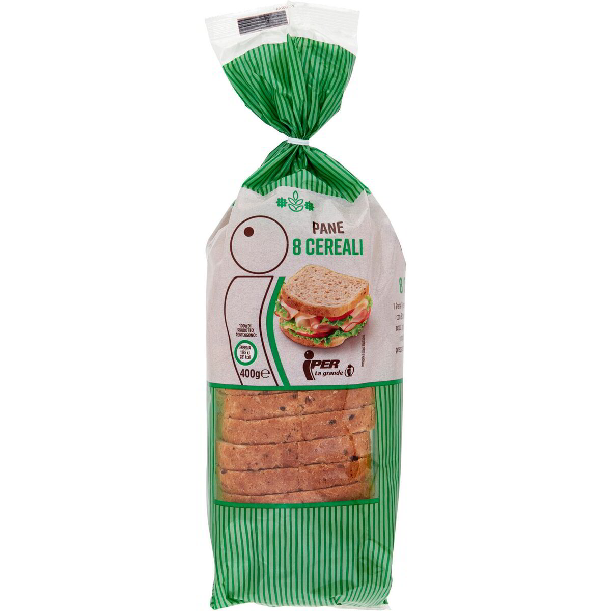 Iper Pane 8 Cereali 400 g Iper | IperDrive