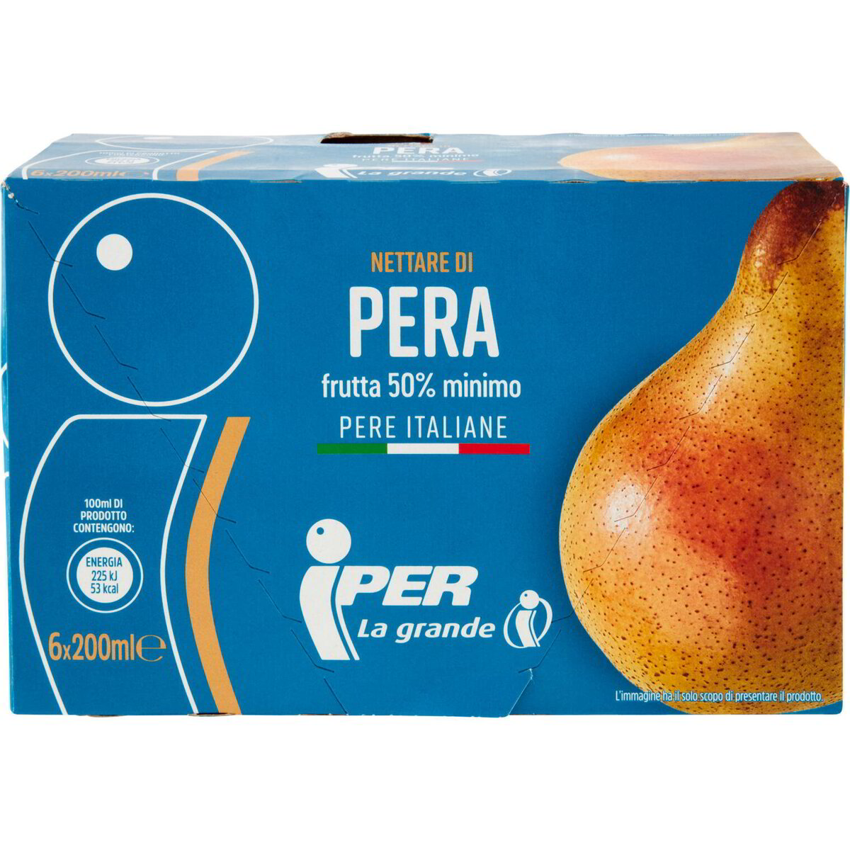 Iper Nettare di Pera 6 x 200 ml Iper | IperDrive
