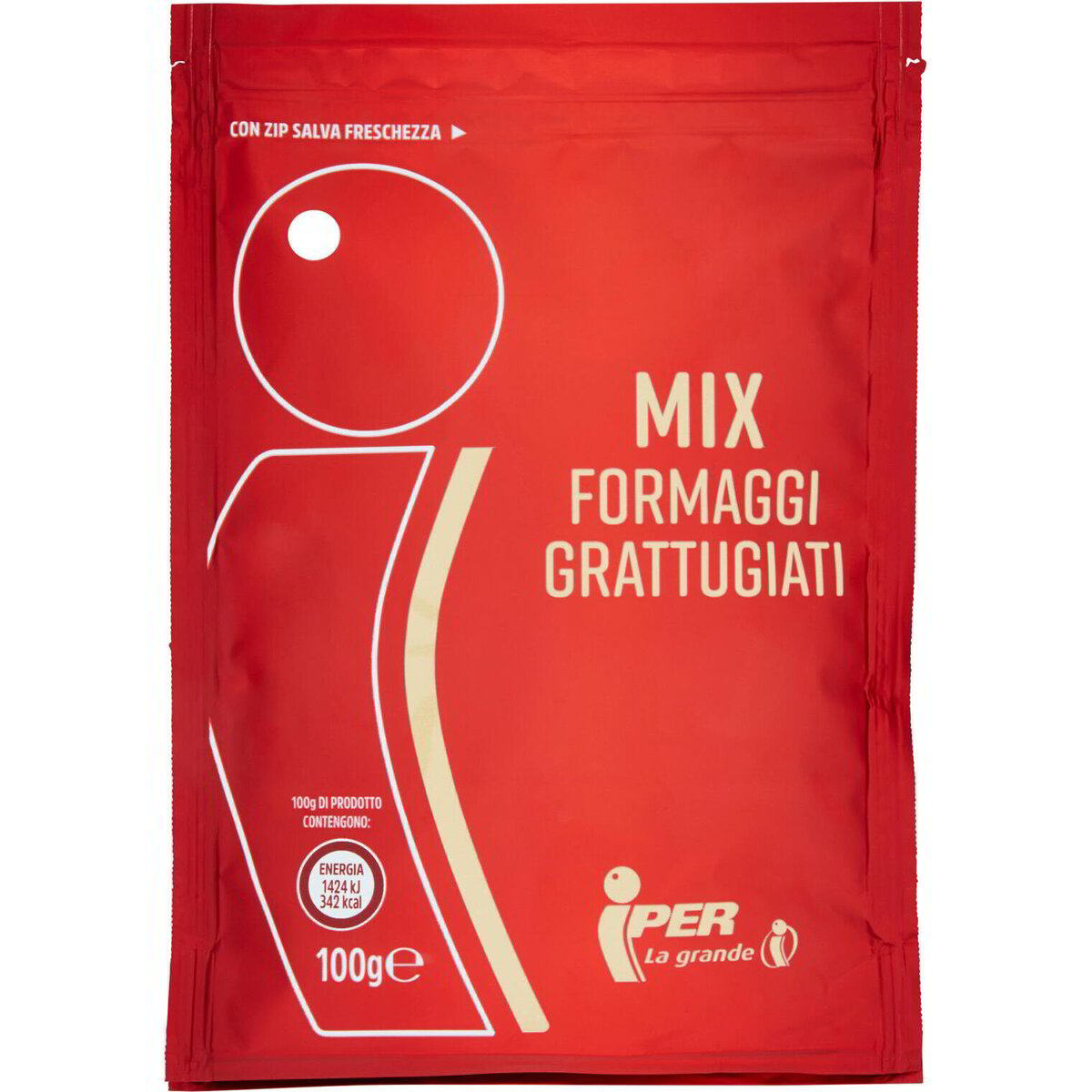 Iper Mix Formaggi Grattugiati 100 g Iper | IperDrive