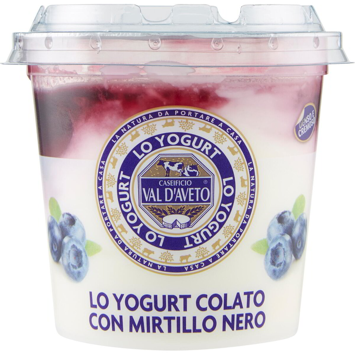 Caseificio Val d'Aveto lo Yogurt Colato con Mirtillo Nero 150 g ...