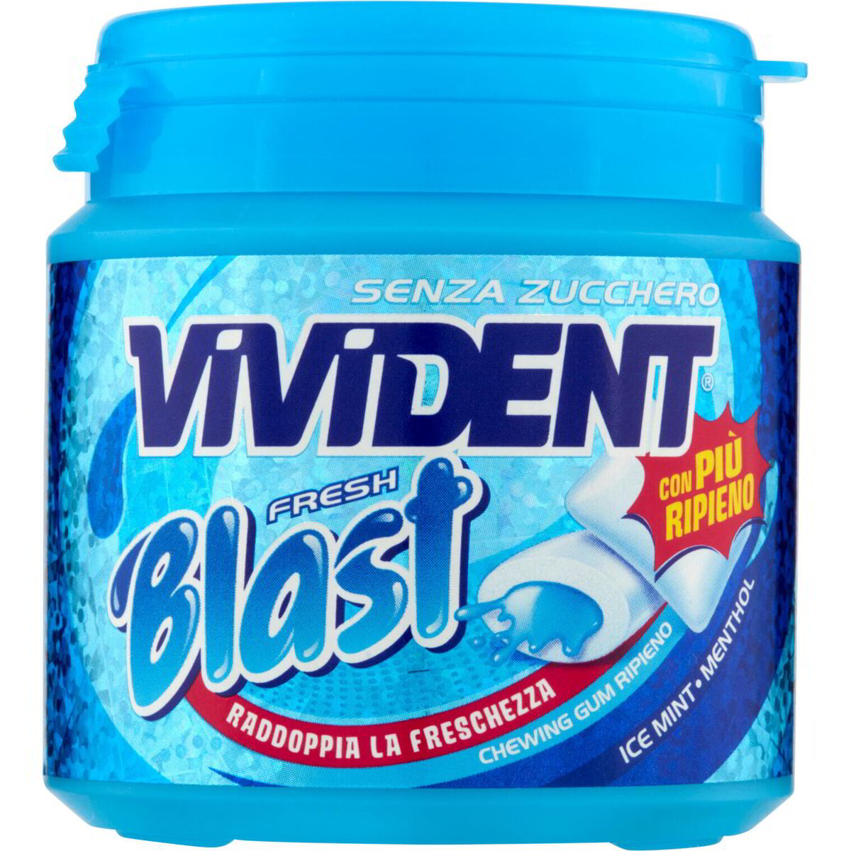 Vivident Fresh Blast Ice Mint Menthol 108 g Vivident | IperDrive